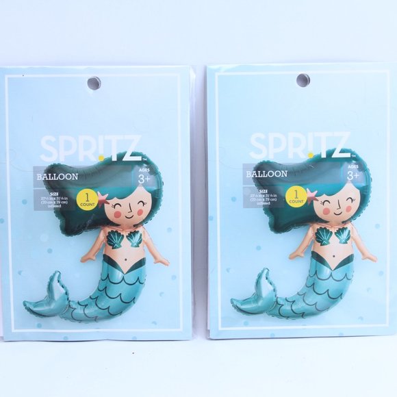 Spritz | Party Supplies | Home Two Spritz Mermaid Balloons New Target ...